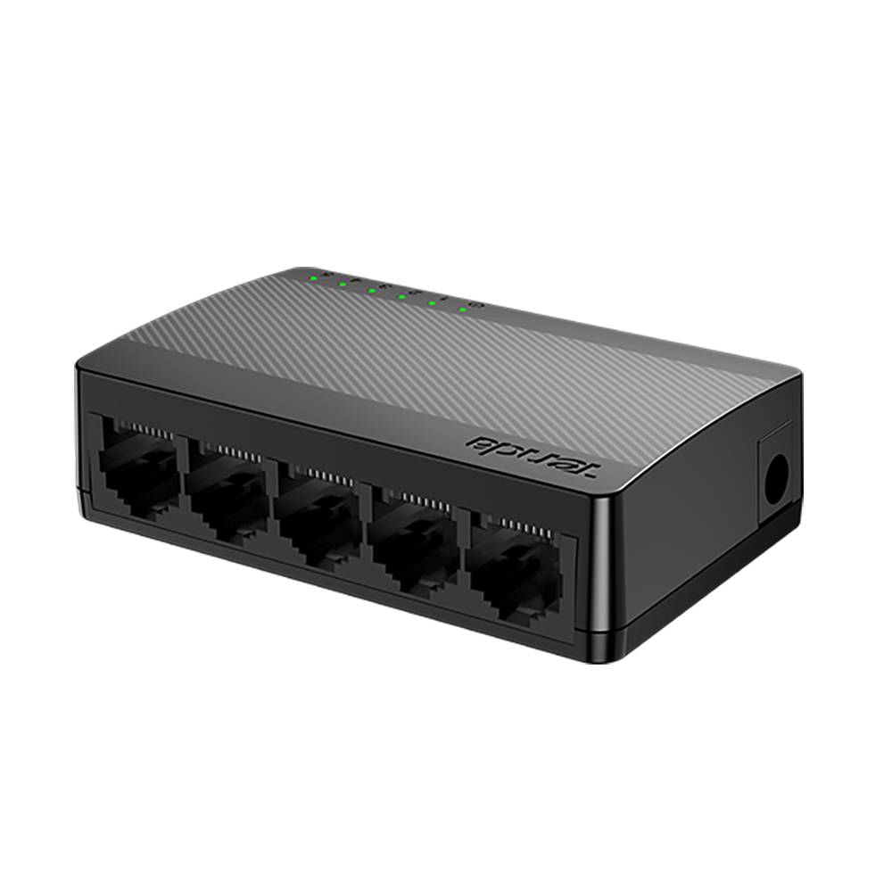Коммутатор Tenda SG105 Мини-неуправляемый, 5 портов 5x1 Гбит/с ...