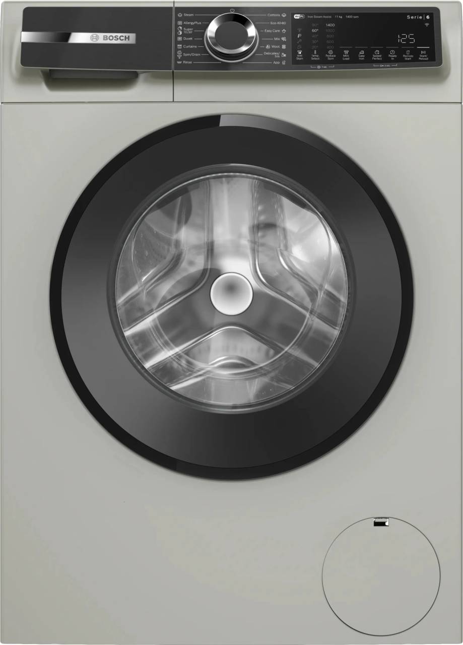 Стиральная машина BOSCH Serie 6 WGK264ZXME пан.англ. загр.фронтальная ...